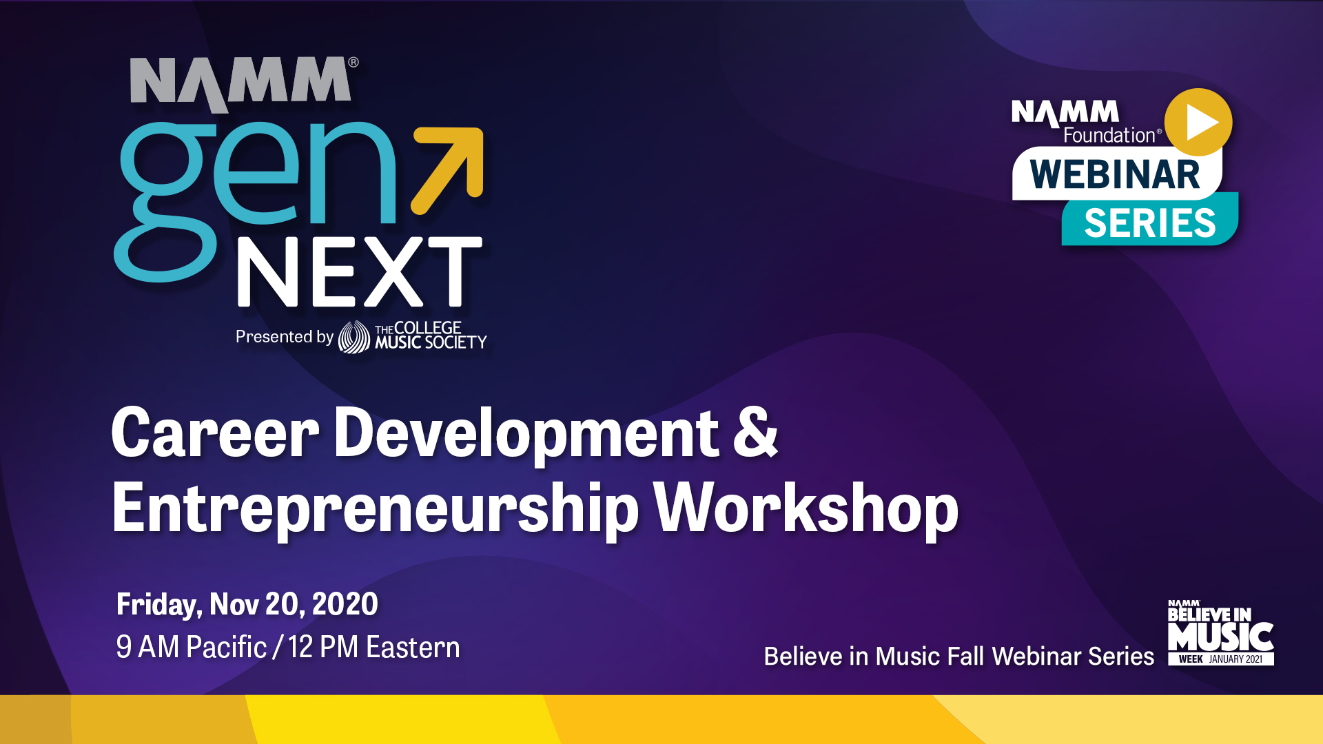 Replay the Webinar: Career Development & Entrepreneurship Workshop ...