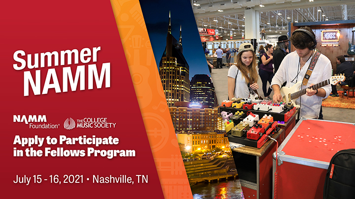 Attend 2021 Summer NAMM: Registration for General Attendees Opens May 14 | NAMM Foundation