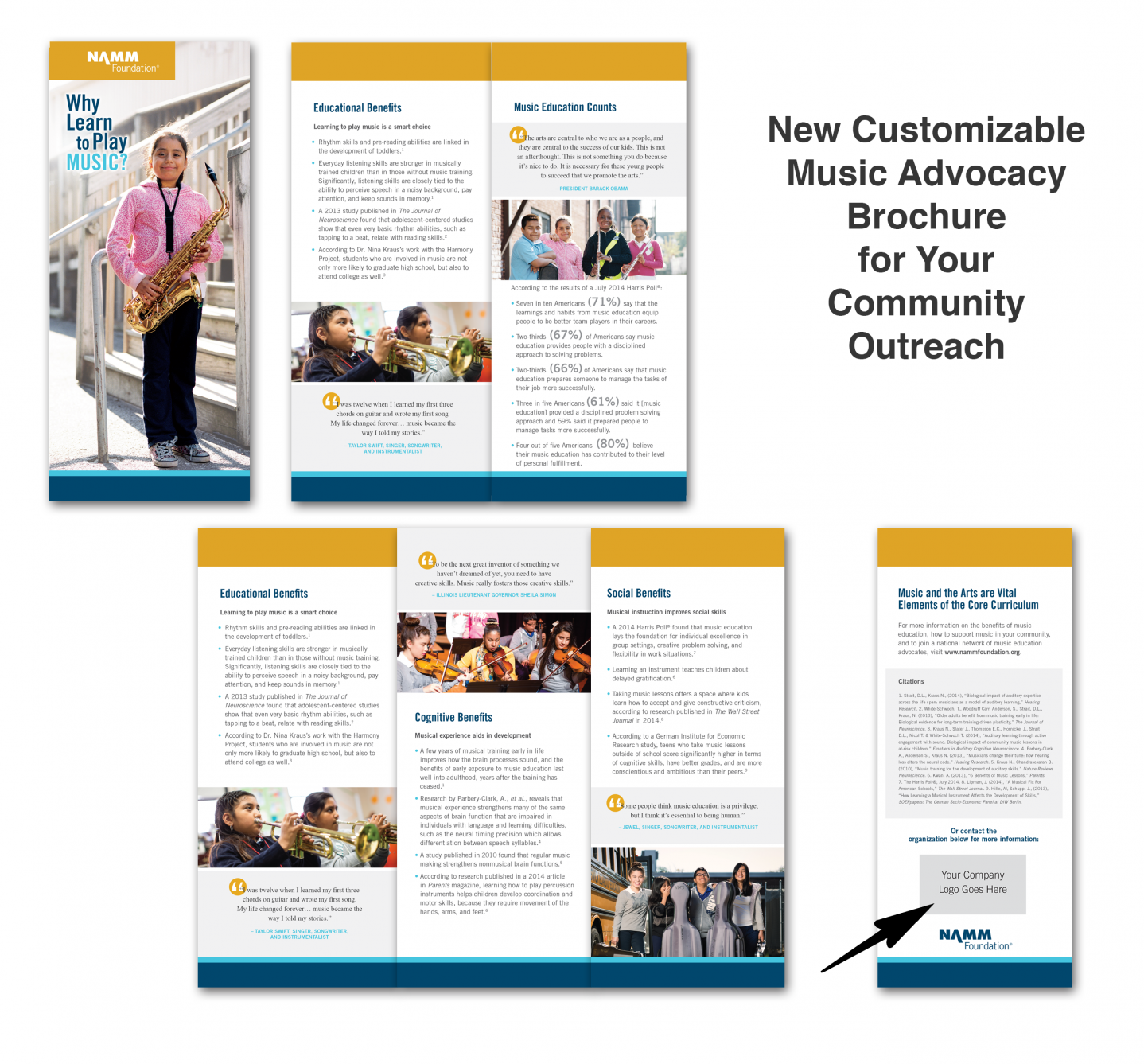 Why Learn to Play Music? advocacy brochure | NAMM Foundation