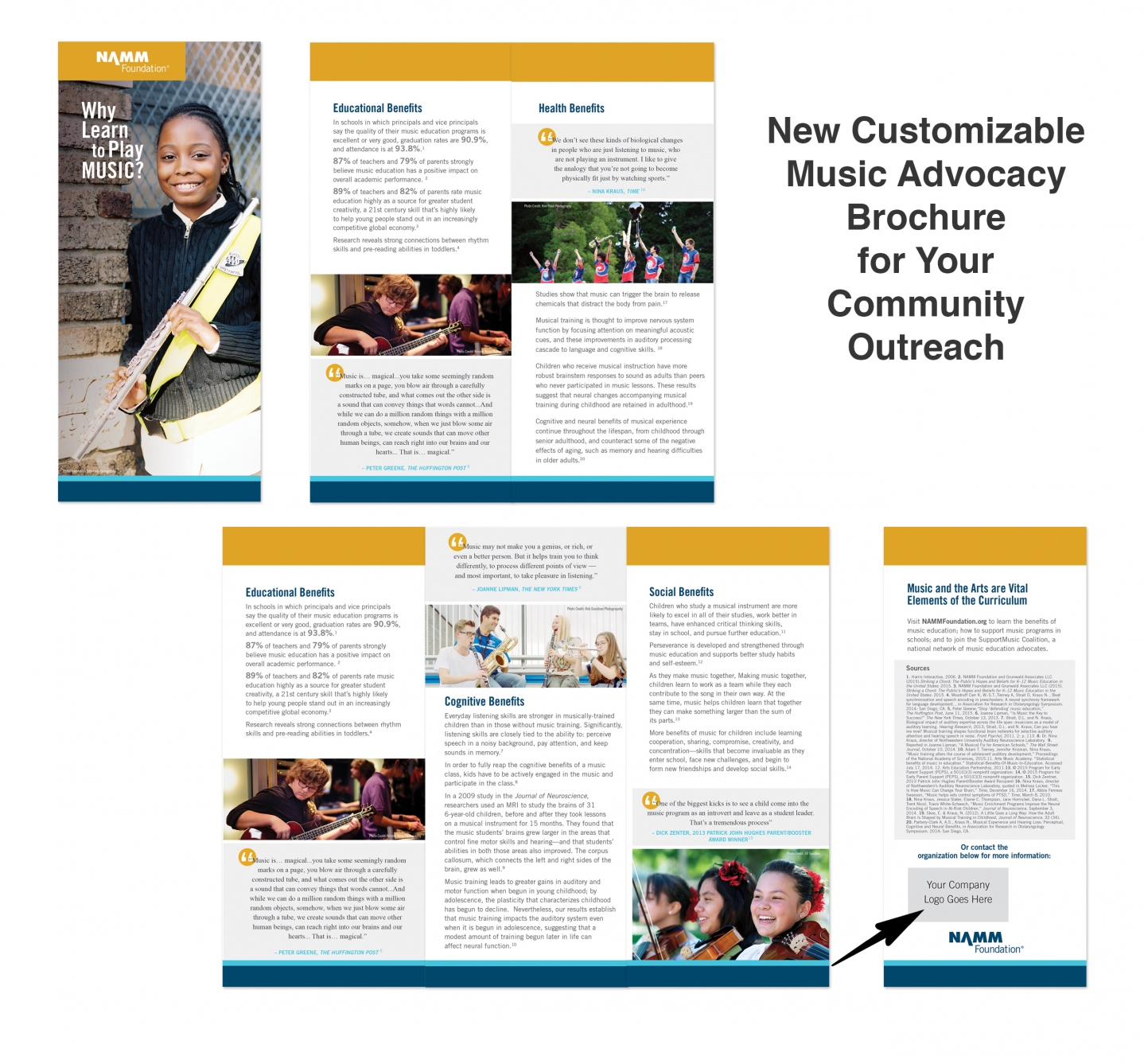 Why Learn to Play Music? Advocacy Brochure | NAMM Foundation