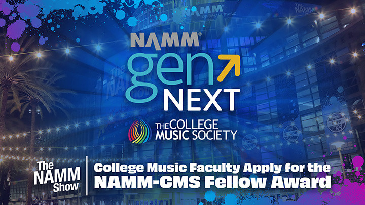 The NAMM Foundation-College Music Society Fellows Award | NAMM Foundation